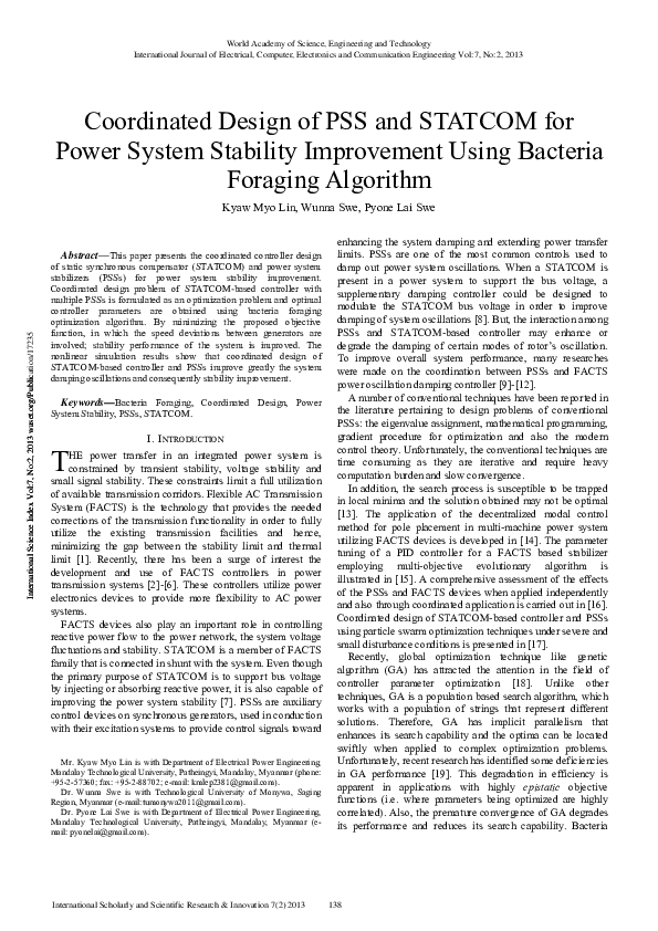 Coordinated-Design-of-PSS-and-STATCOM-for-Power-System-Stability-Improvement-Using-Bacteria ...