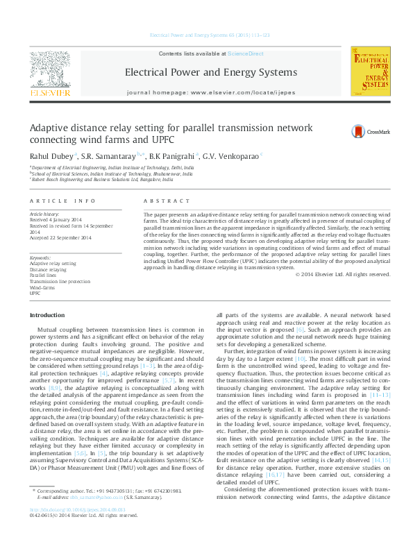 PDF Adaptive Distance Relay Setting For Parallel Transmission Network pdf-adaptive-distance-relay-setting-for-parallel-transmission-network