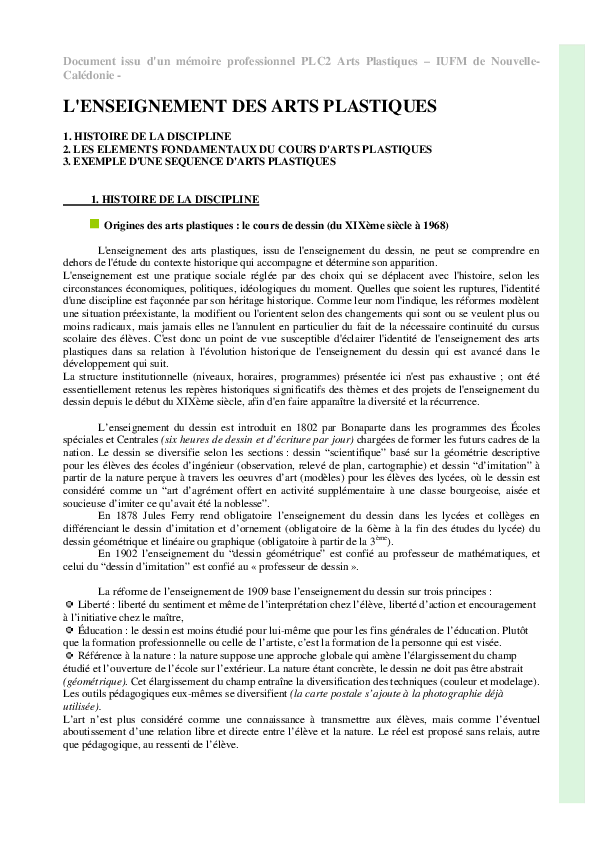 art plastique en 2nd dessiner sans les methodes "normale" 2nde Arts ...