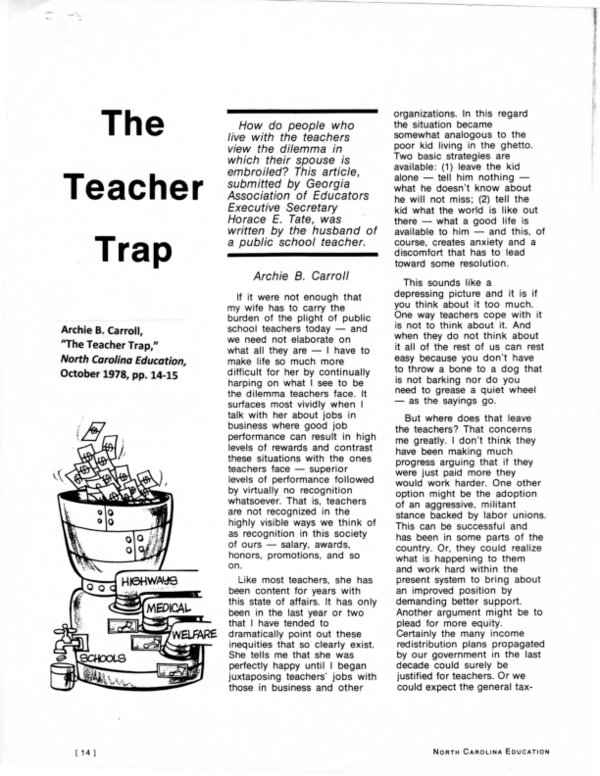 (PDF) The Teacher Trap