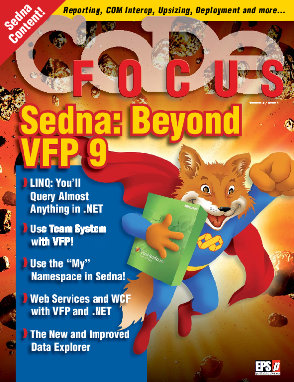 (PDF) Reporting, COM Interop, Upsizing, Deployment and more… Use Team System with VFP! LINQ: You ...