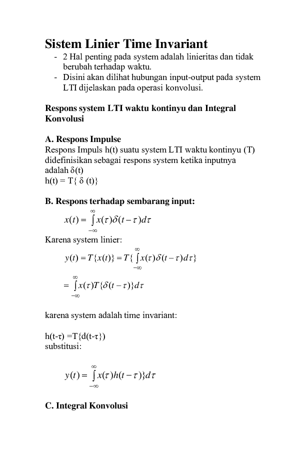 (PDF) Linier-time-invariant