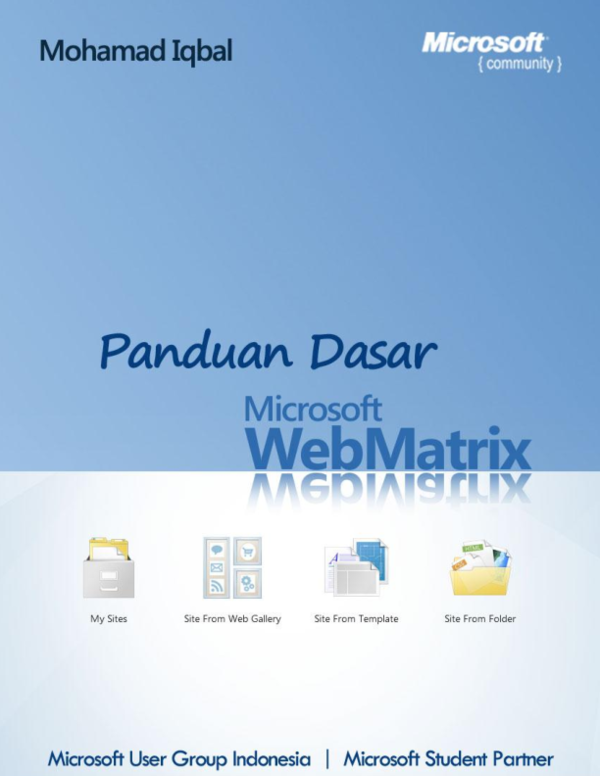 (PDF) Panduan Dasar Web Matrix