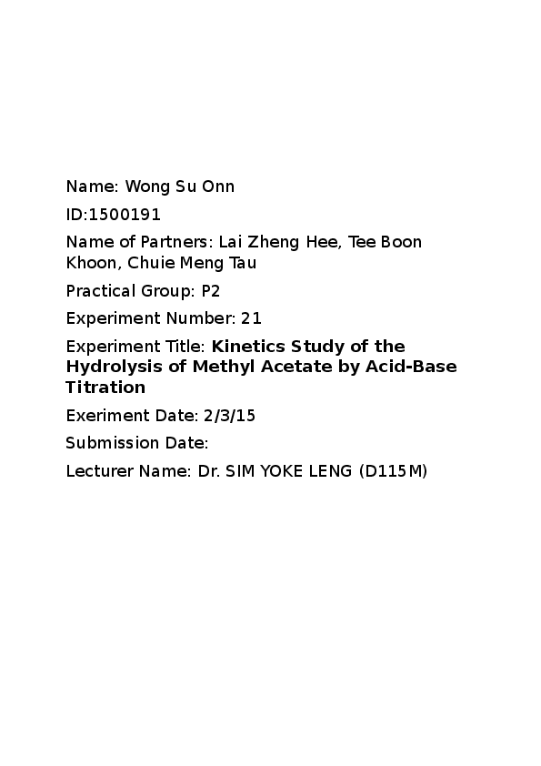Doc Experiment 21
