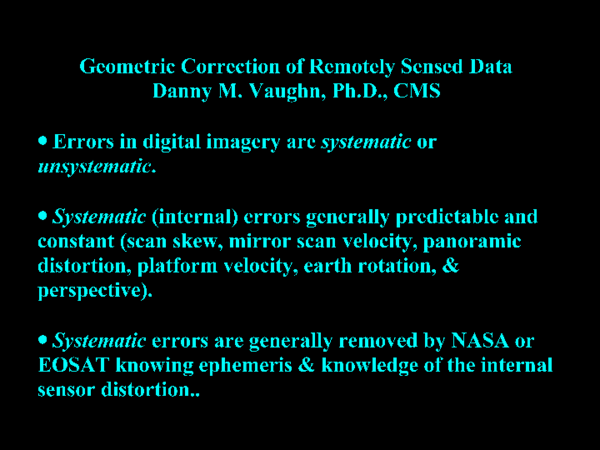(PPT) GEORECTIFICATION