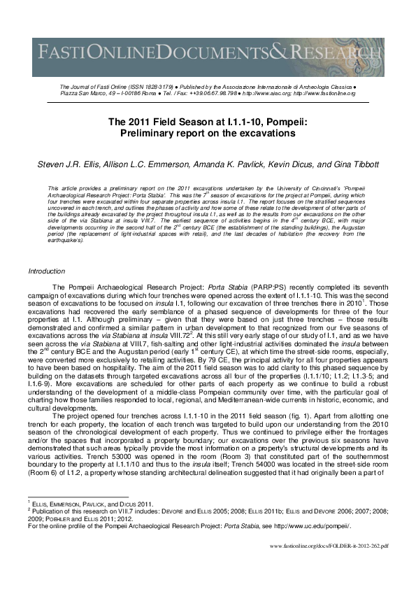 (PDF) Steven J.R. Ellis, Allison L.C. Emmerson, Amanda K. Pavlick ...