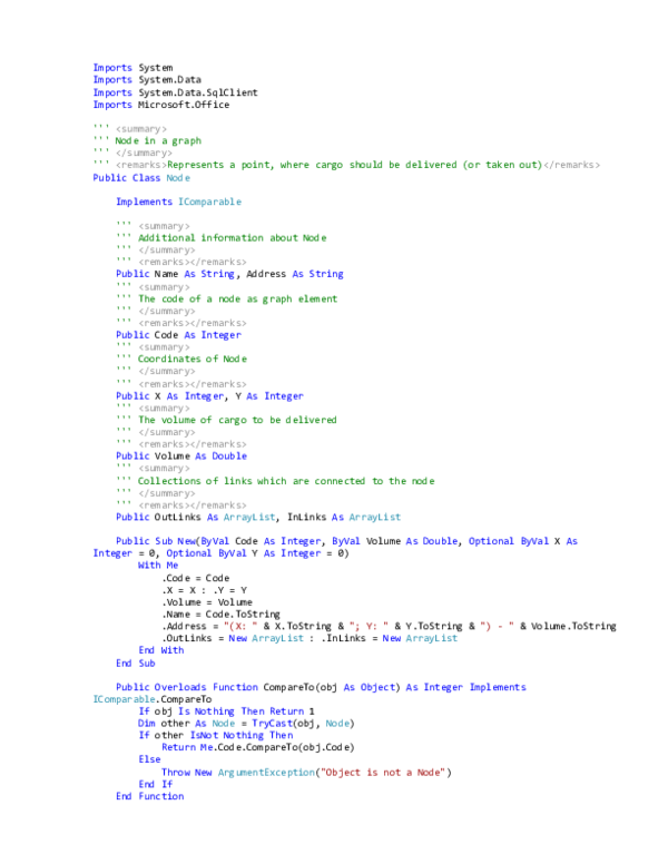 (PDF) VB.NET code for graph modeling | Vitalii Naumov - Academia.edu