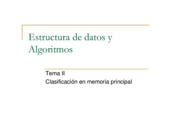 (PDF) Estructura de datos y Algoritmos