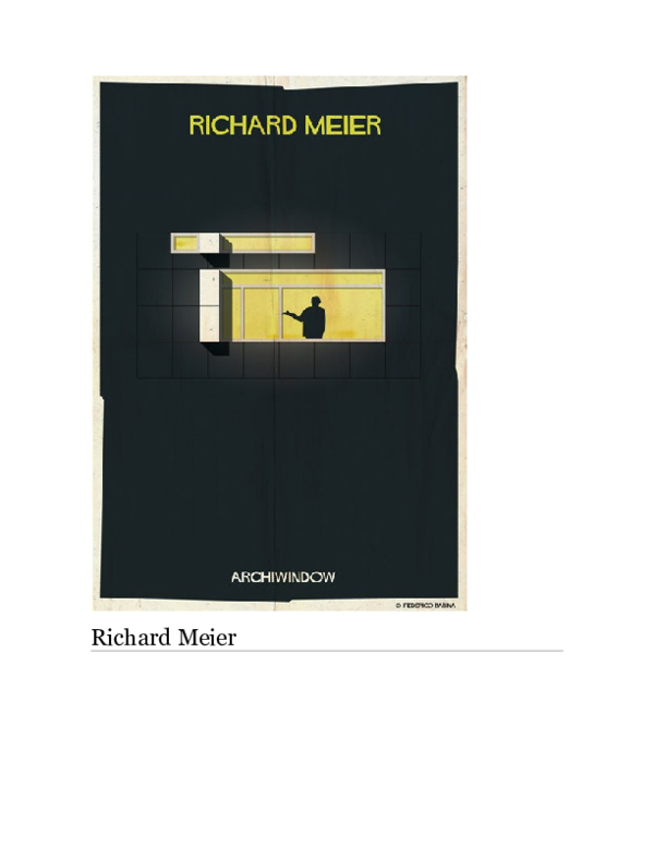 (DOC) Richard Meier