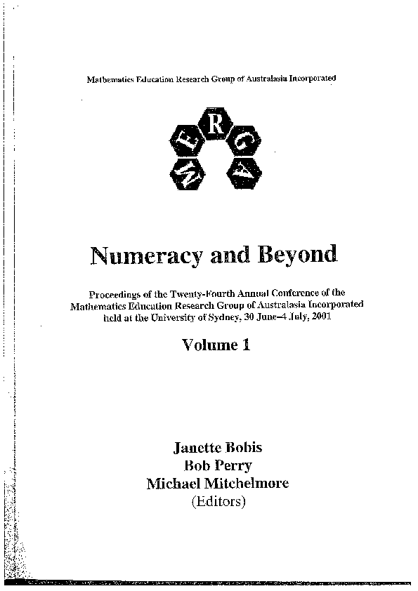 (PDF) FitzSimons,G., Seah,W.T., Bishop,A., & Clarkson.P.C. (2001 ...