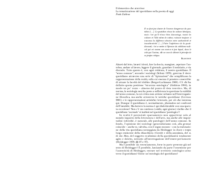 (PDF) Il domestico che atterrisce. La tematizzazione del quotidiano ...