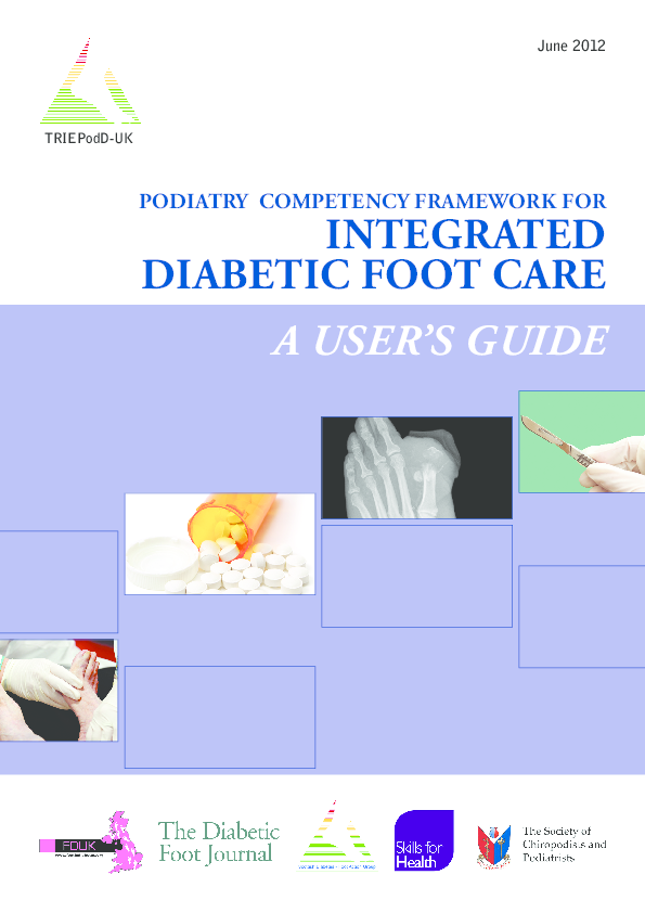 (PDF) PODIATRY COMPETENCY FRAMEWORK FOR INTEGRATED DIABETIC FOOT CARE A ...