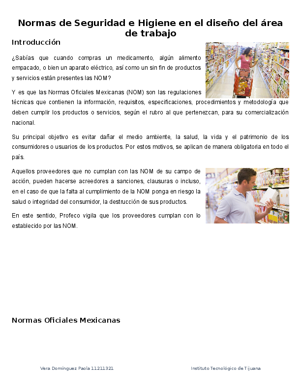 (DOC) 4 1 Normas de Seguridad e Higiene en el diseño del área de trabajo