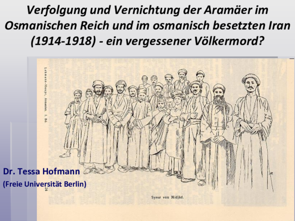 (PDF) Persecution and Destruction of the Arameans in the Ottoman Empire ...