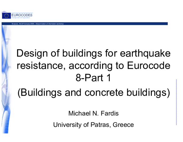(PDF) EUROCODES Background and Applications