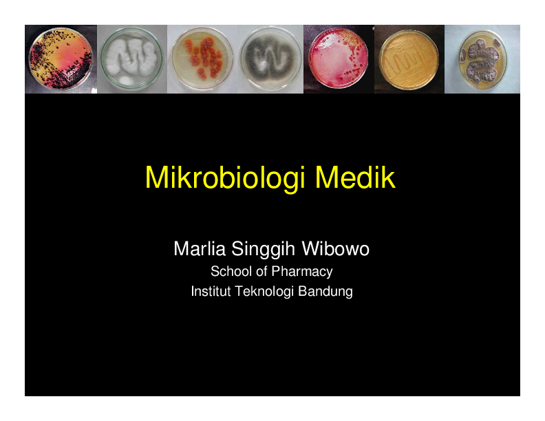 (PDF) Mikrobiologi Medik