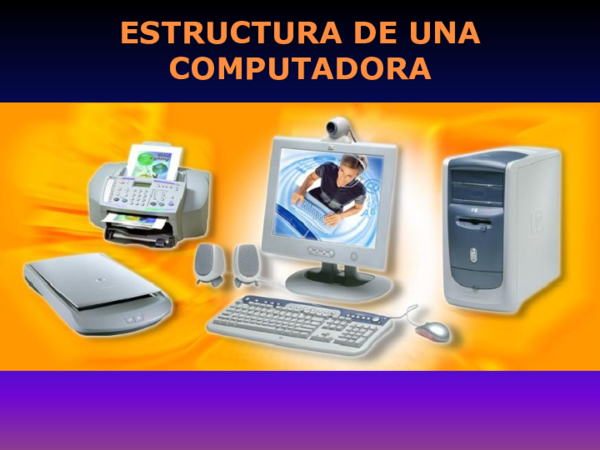 (PDF) ESTRUCTURA DE UNA COMPUTADORA