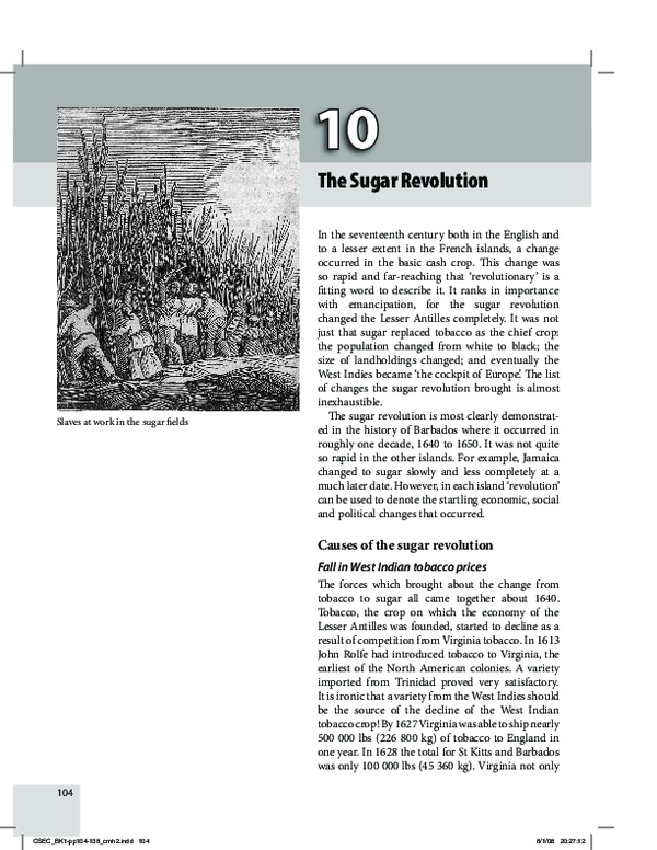(PDF) The Sugar Revolution
