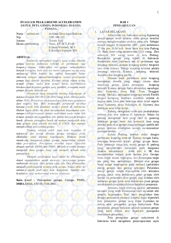 (PDF) Pengolahan Data Gempa Pembuatan Alur Progaram Pembuatan program ...
