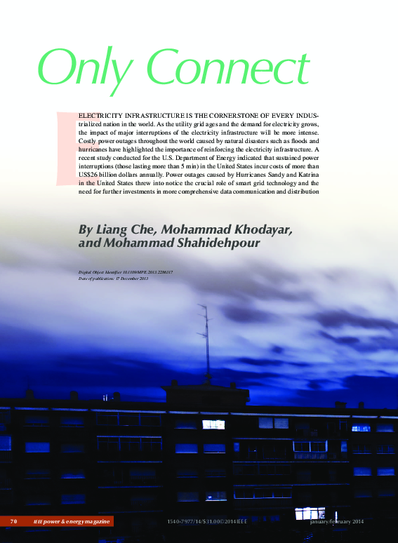 Pdf Only Connect Microgrids For Distribution System Restoration