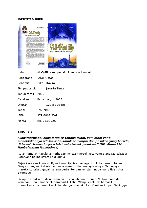 Resensi Bahasa Indonesia