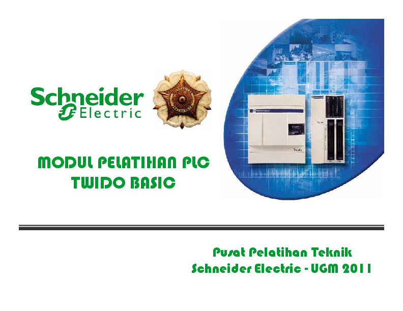 (PDF) MODUL PELATIHAN PLC TWIDO BASIC