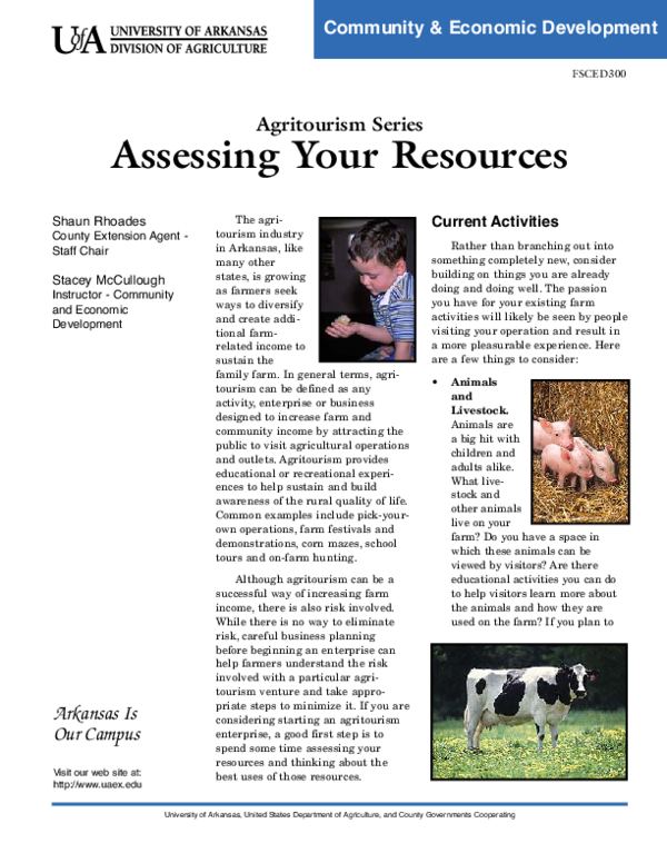 (PDF) Community & Economic Development