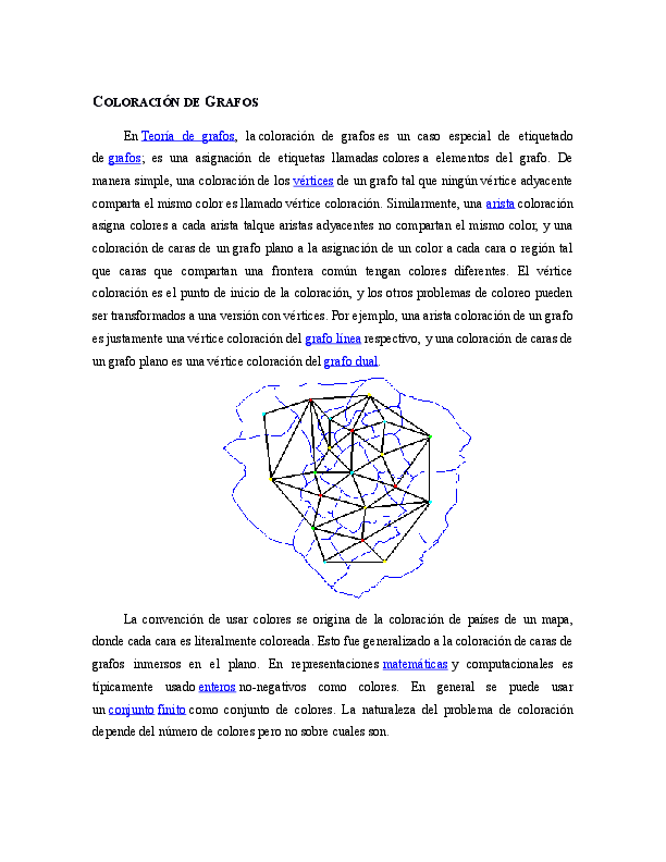 (DOC) Coloración de Grafos