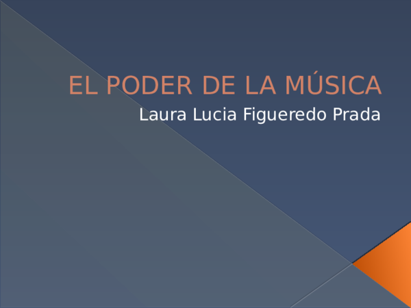 (PPT) EL PODER DE LA MUSICA
