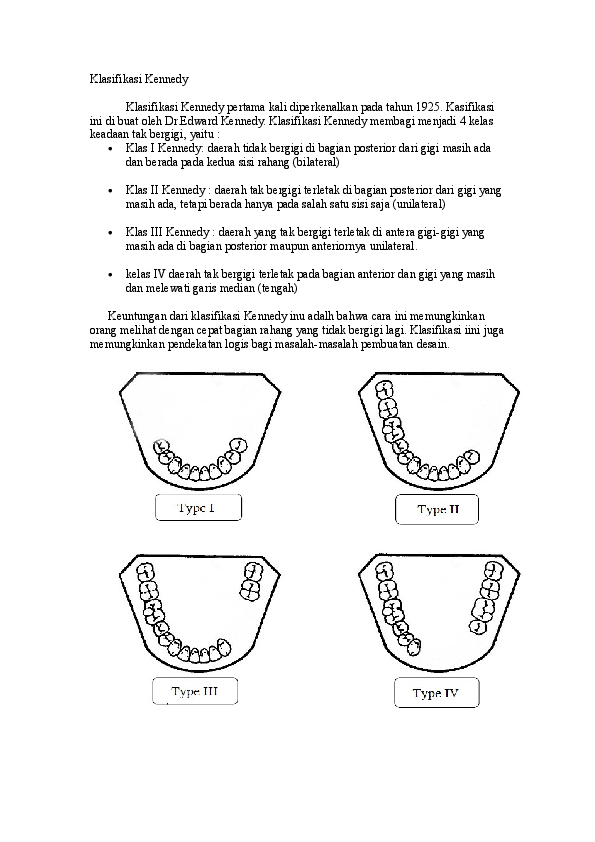 (DOC) Klasifikasi Kennedy