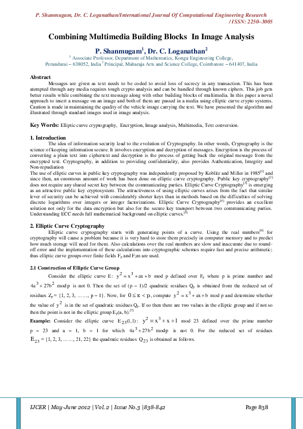 (PDF) INVOLUTORY MATRIX IN VISUAL CRYPTOGRAPHY