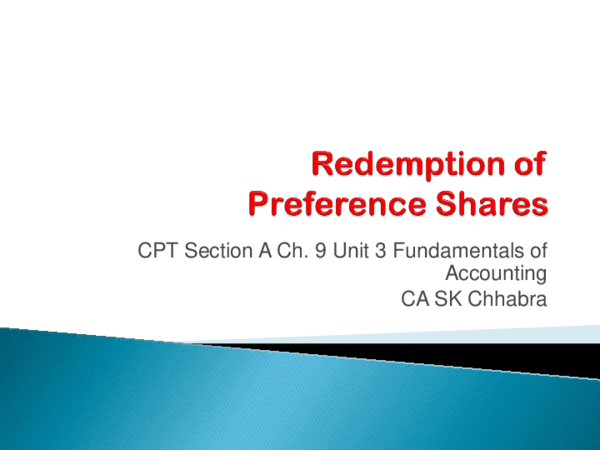 (PDF) redemption of shares