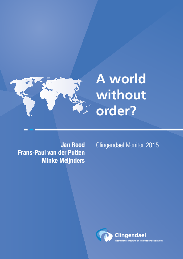 (PDF) A world without order? Clingendael Monitor 2015