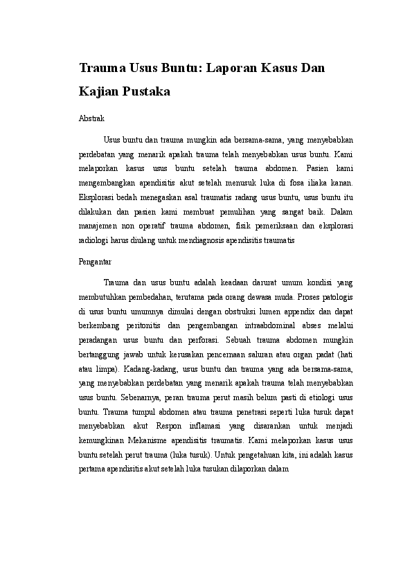 (DOC) Apendisitis lapsus