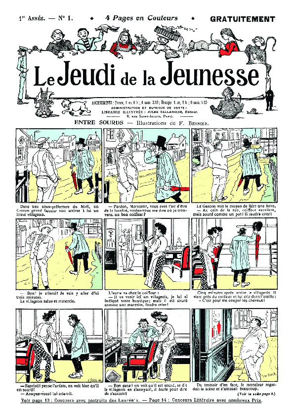 (PDF) 02 bis INSERT to Mr LAJAUNISSE - French Kid Comics of early 1900s