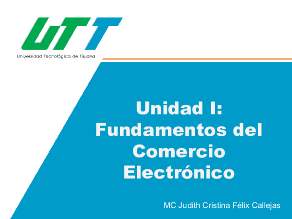 (PPT) Unidad I Fundamentos de e commerce