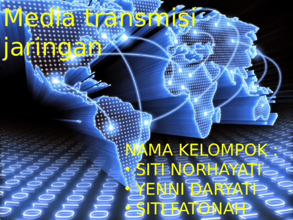 (PPT) Media Transmisi Jaringan