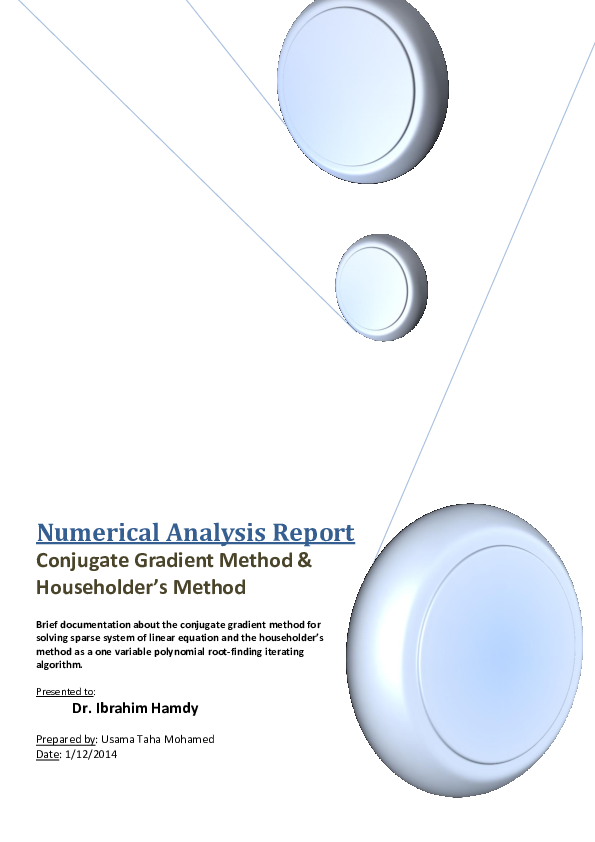 (PDF) Householder's Method