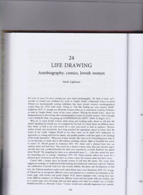 (PDF) Life Drawing: Autobiography, Comics, Jewish Women