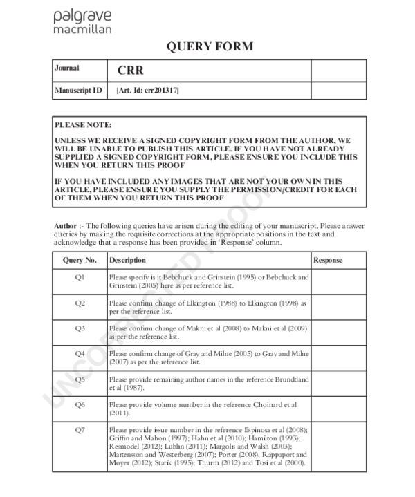 (PDF) Competitive strategy: the link between service characteristics ...
