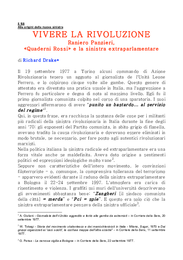 (PDF) Il '68 Alle origini