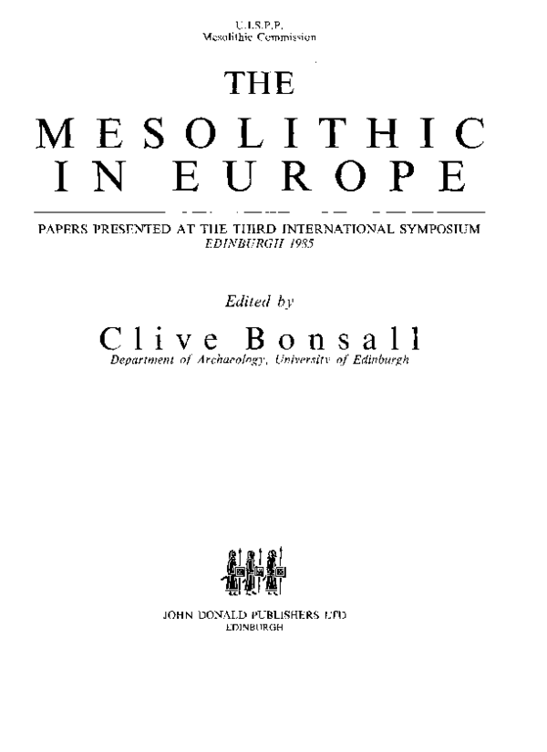 (PDF) The Early Post-Glacial Settlement of Scotland: a review [1989 ...