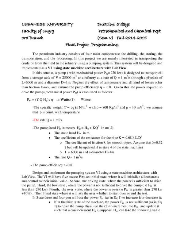 (PDF) Final Project Programming