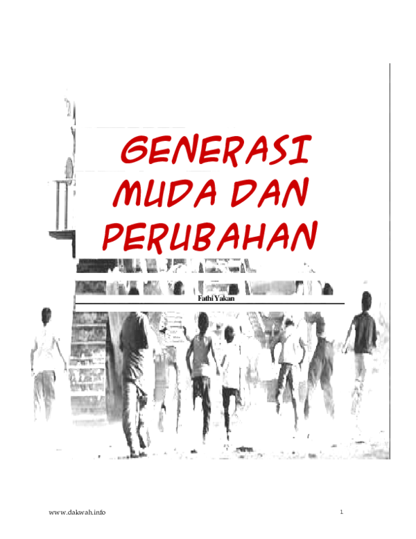 (PDF) GENERASI MUDA DAN PERUBAHAN