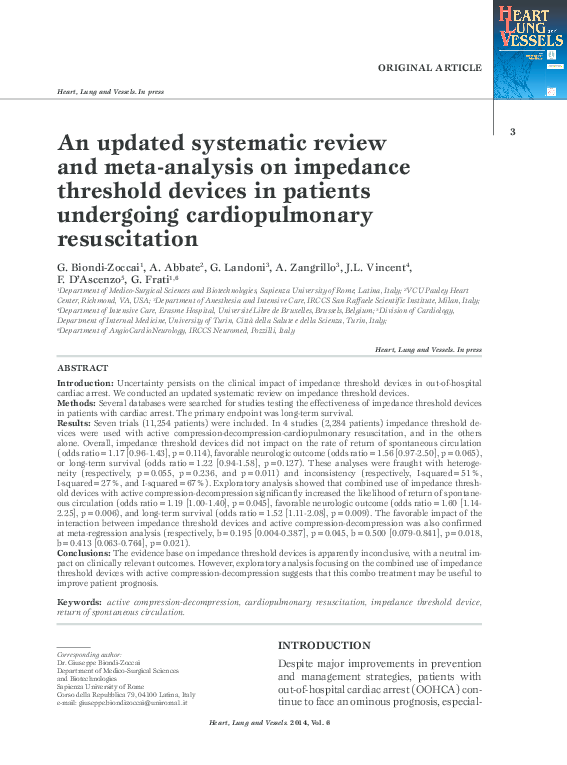 (PDF) An updated systematic review and meta-analysis on impedance ...