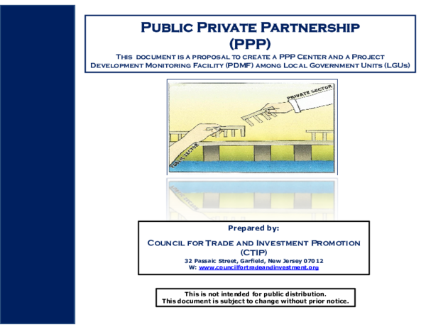 (PDF) CTIP-Public-Private-Partnership Presentation