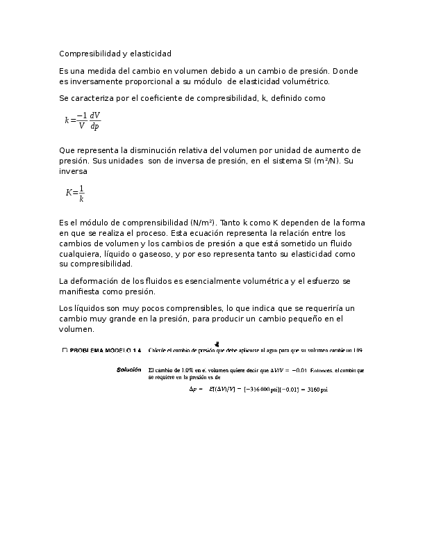 (DOC) Compresibilidad y elasticidad
