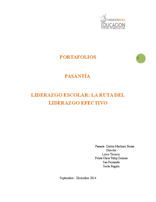 (DOC) Aplicación Modelo Liderazgo Pedagógico de Leithwood