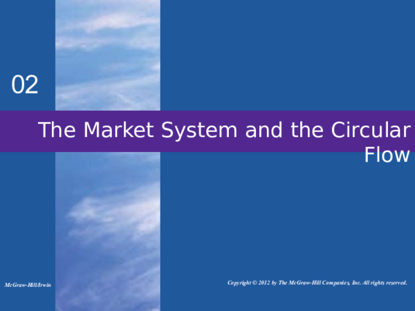 (PPT) The Market System and the Circular Flow