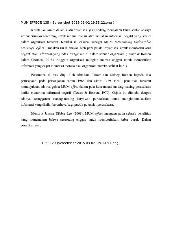 (DOC) MUM EFFECT dan Theory of Planned Behavior